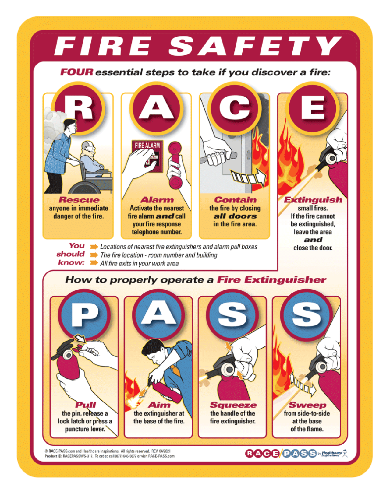 fire safety topics for work