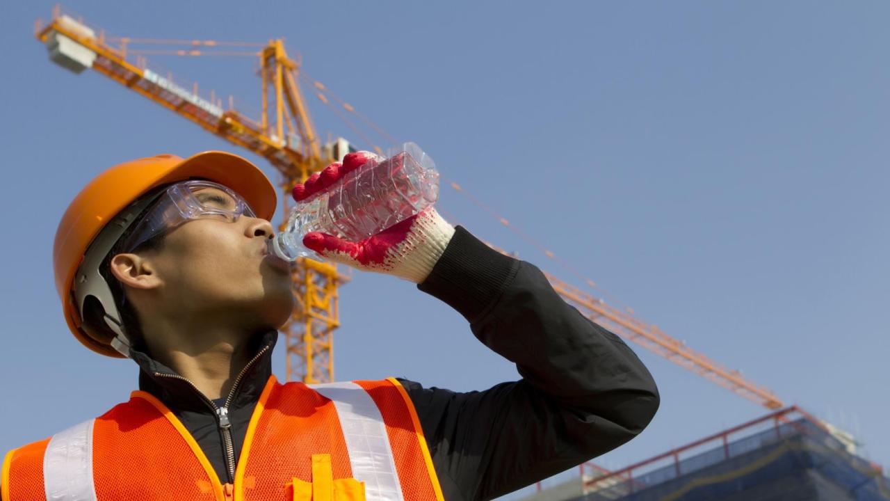 Beat the Heat with Water, Rest, & Shade | Facilities Management