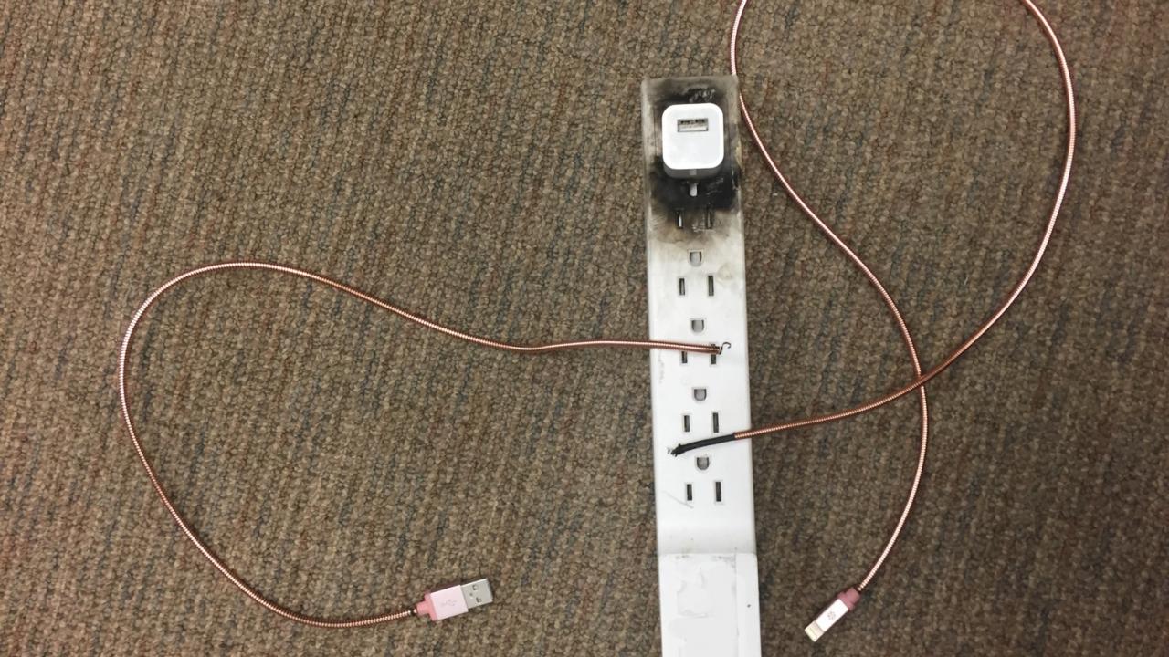 Phone Charger Safety | Facilities Management