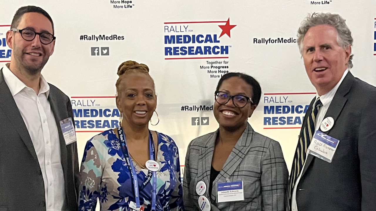 Susann Miles Rallies for Medical Research | Facilities Management