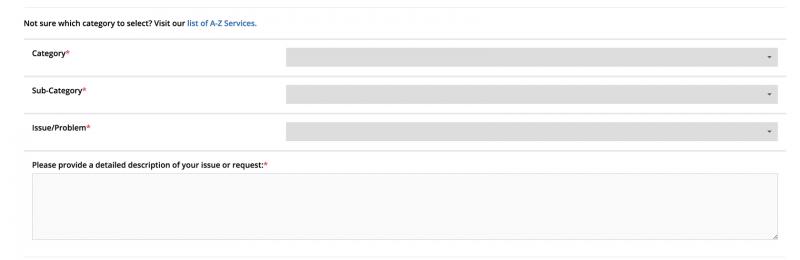 Submit and Check on Work Orders | Facilities Management